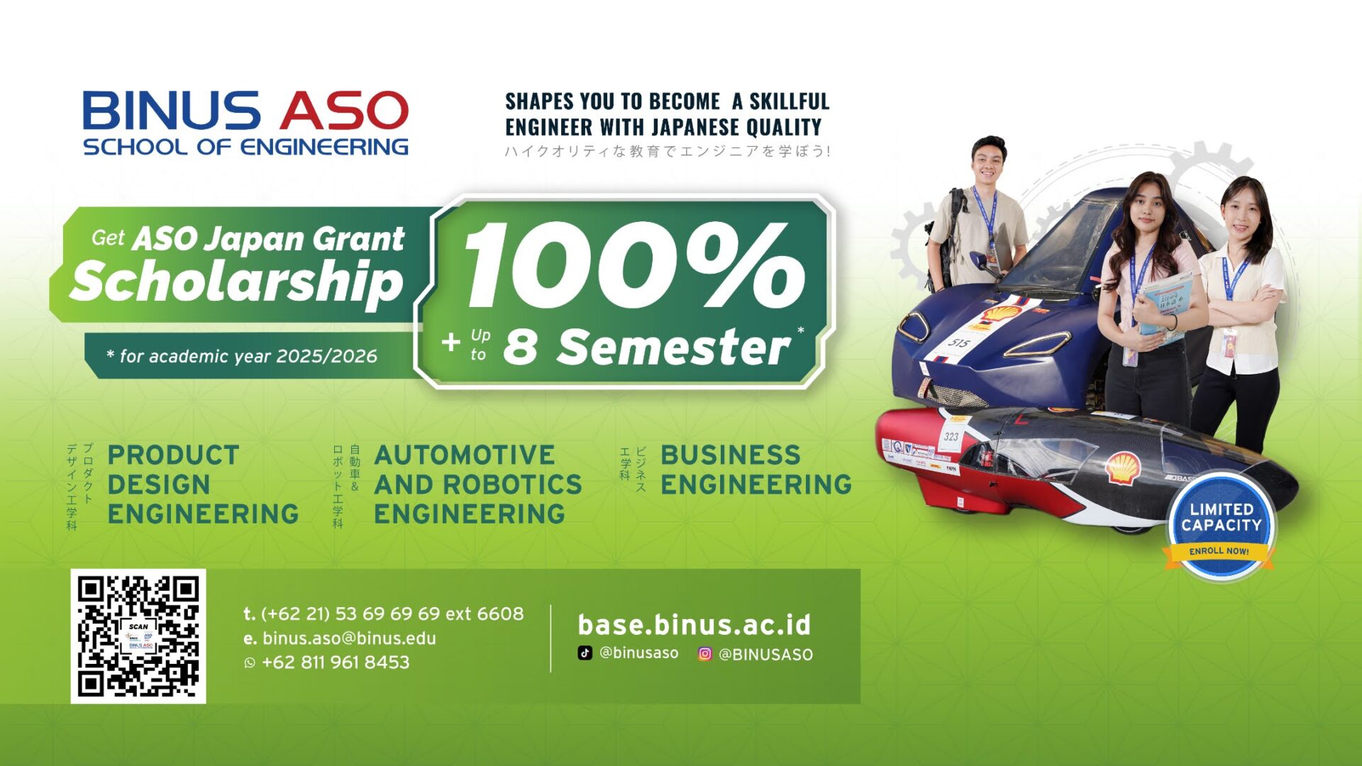 BINUS ASO Scholarship – Gabung Binus