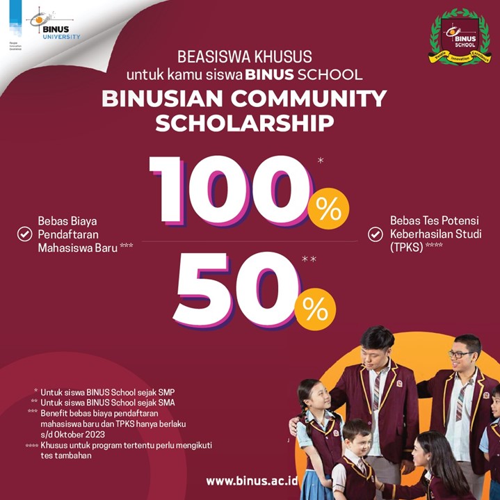 Direct Admission BINUS SCHOOL – Gabung Binus
